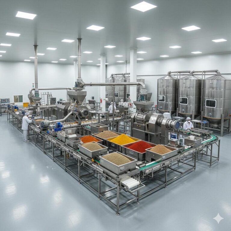 Automatic Masala Processing Plant Manufacturer | Lambotech ...